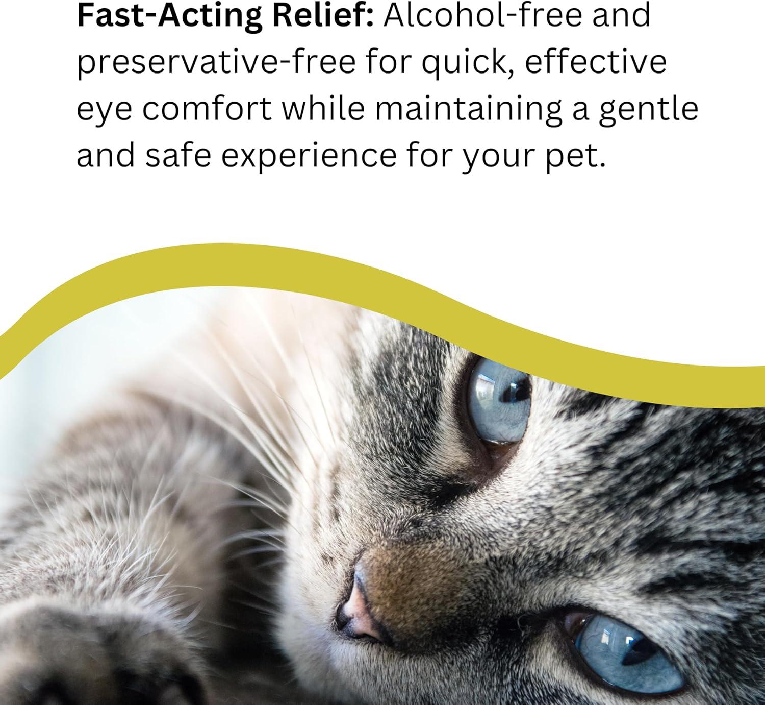 Colloidal Silver Pet Eye Drops with Euphrasia & Hyaluronic Acid - 30ml ...