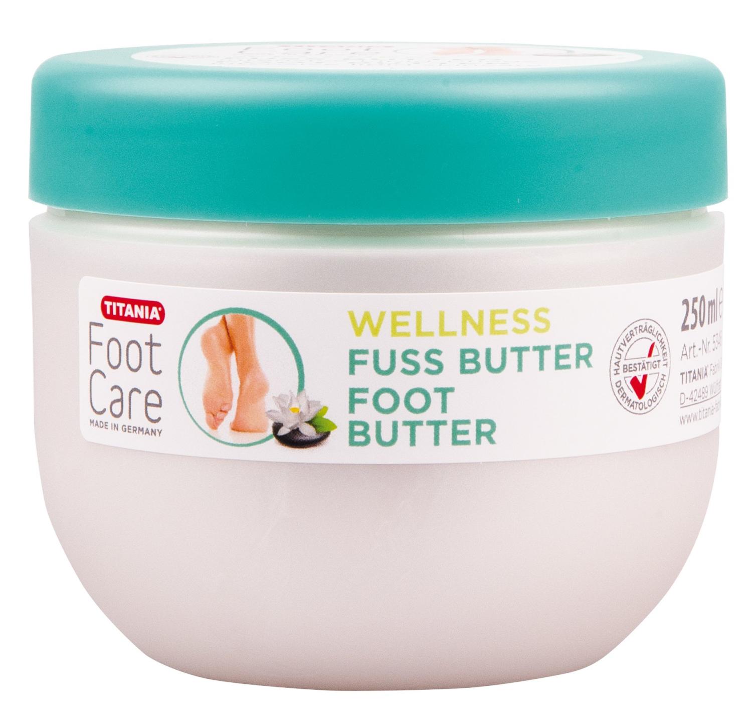 TITANIA Foot Butter 250ml - Intensive Moisturizer for Soft Feet | 1 ...