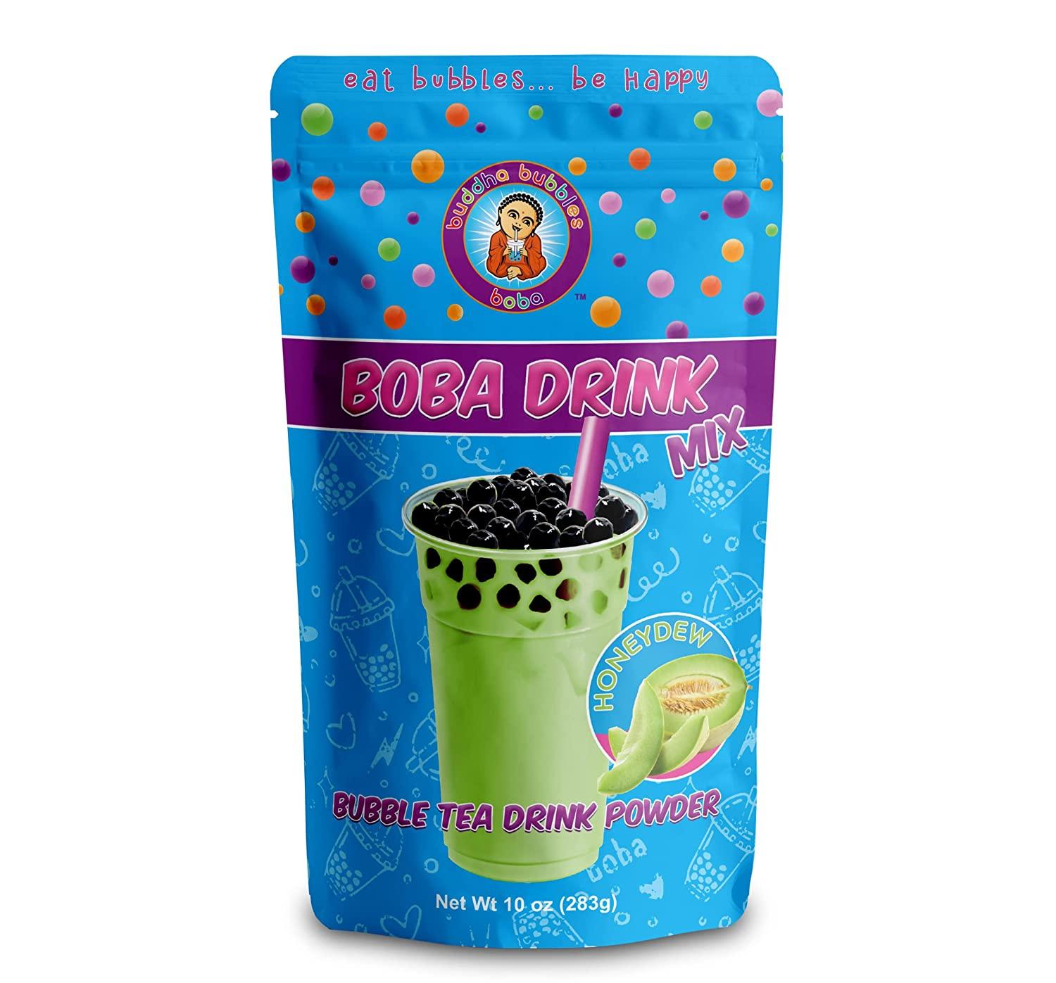 HONEYDEW MELON Boba Bubble Tea Drink Mix 10oz by Buddha Bubbles Boba ...
