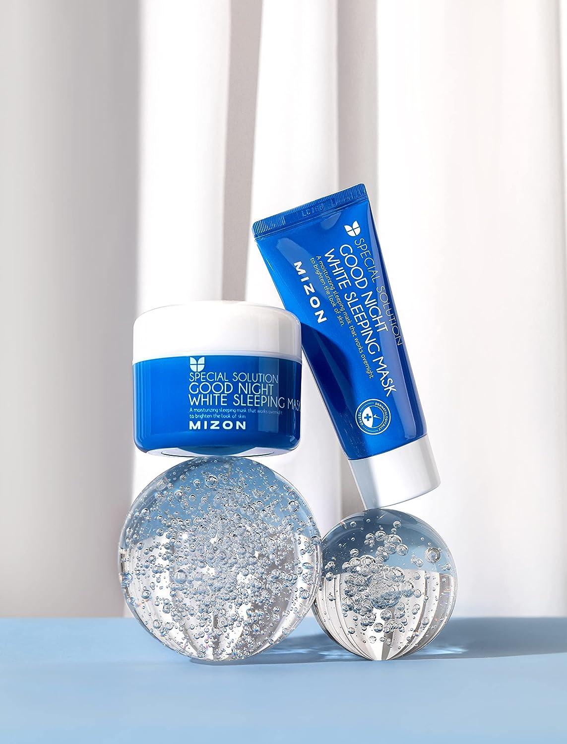 MIZON Good Night Sleeping Mask 50ml - Brightening & Moisturizing Night ...