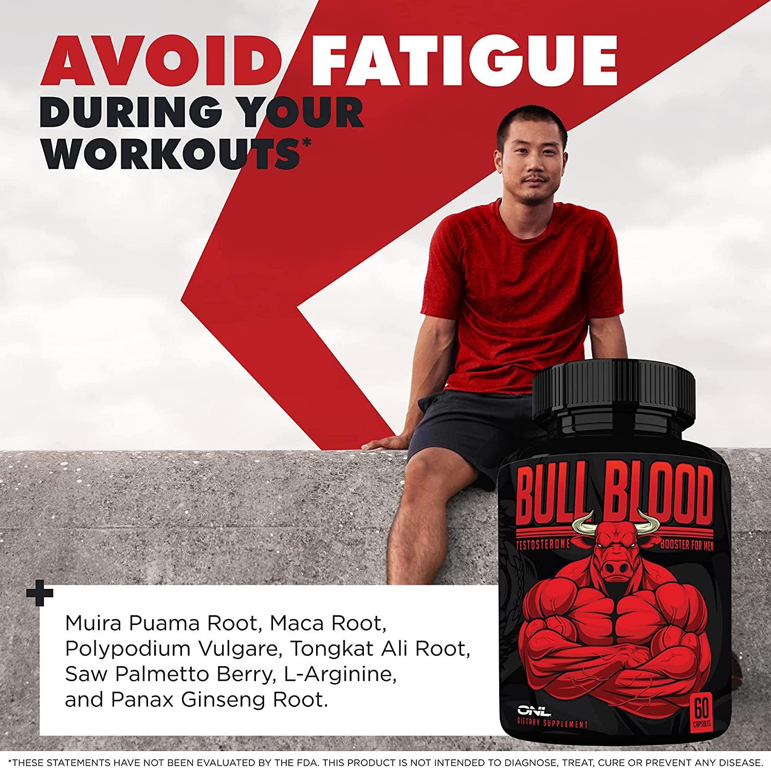 Bull Blood Male Enhancing Pills Enlargement Booster for Men - 60 ...