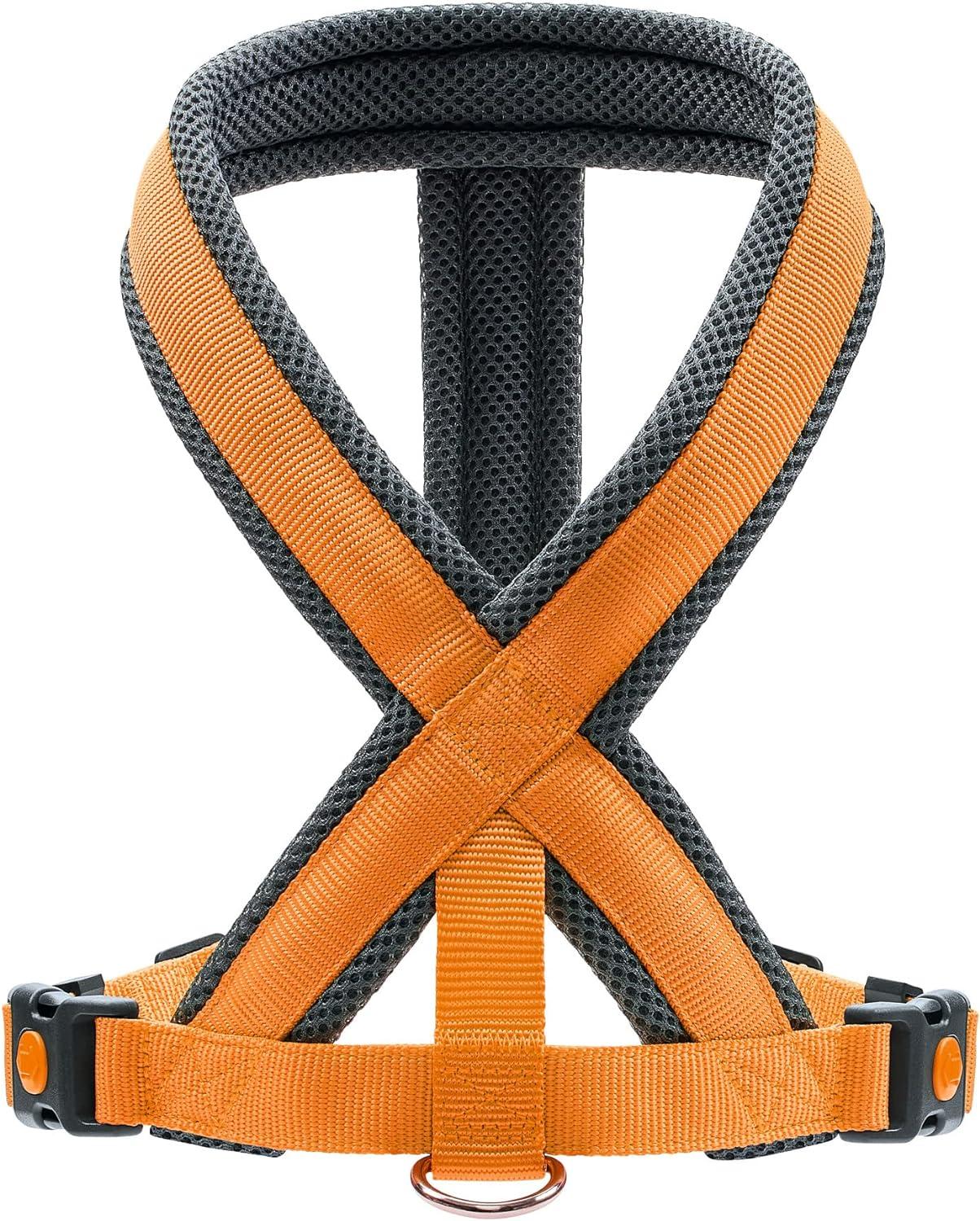 Hunter Harness London Comfort Orange - Premium Dog Harness SM Size ...