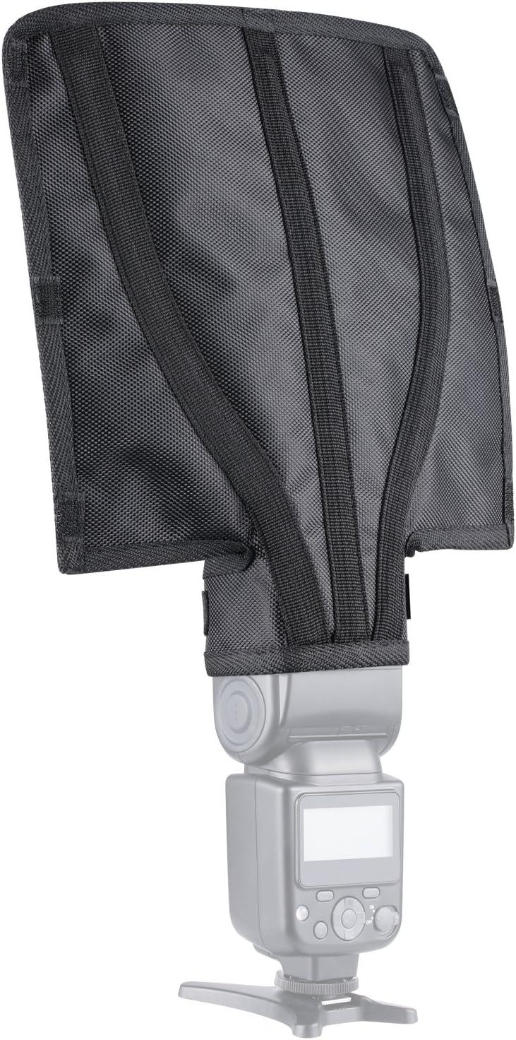 Neewer Camera Speedlite Flash Softbox Diffuser Kit with Bendable White ...