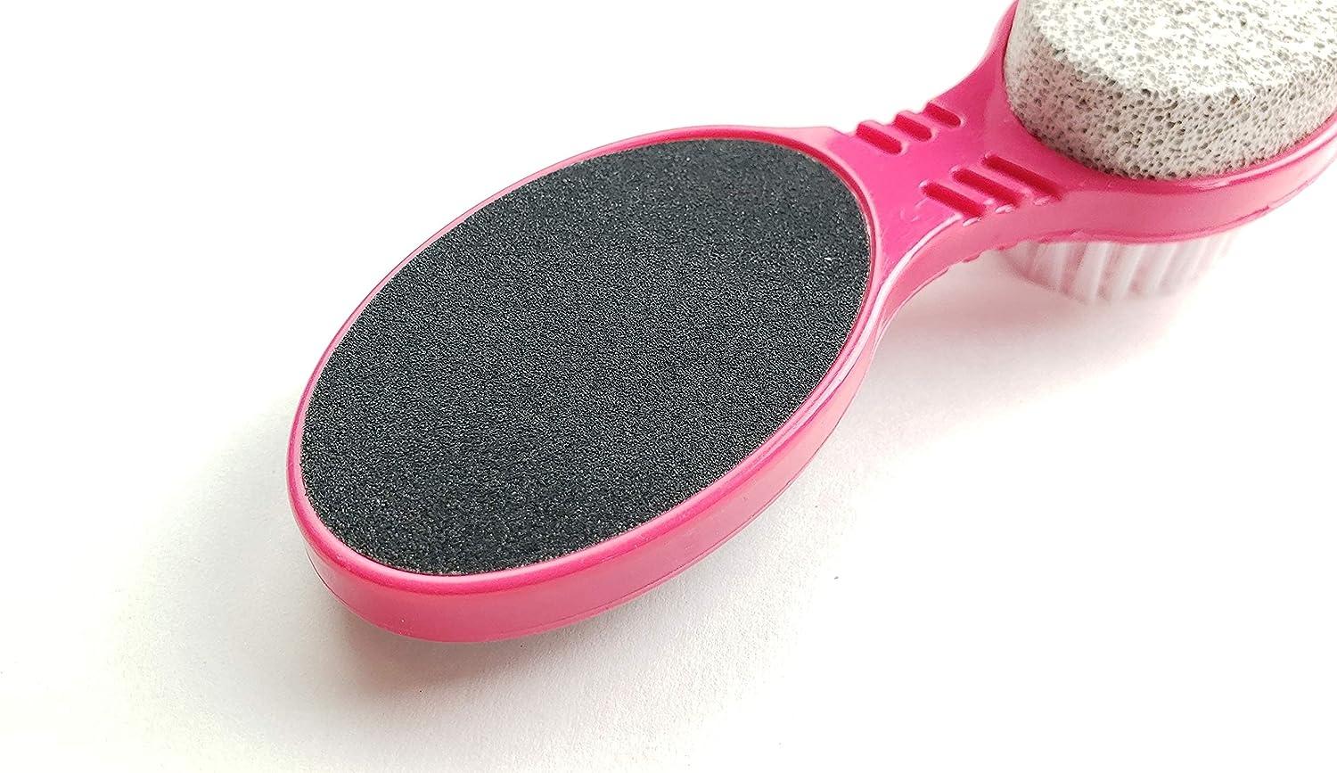 Pedi Care Stick 4-in-1 Pedicure Tool with Metal File, Emery Board, and ...