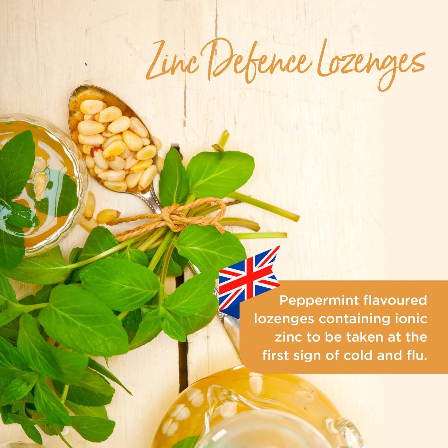 Healthspan ImmunoVit Zinc Defence Lozenges - 45ct | Cold & Flu Support ...