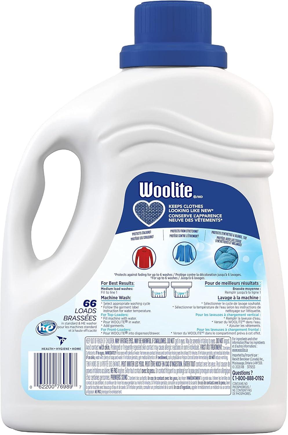 Woolite Everyday Laundry Detergent Mega Value Pack 2.96 L With Colour ...