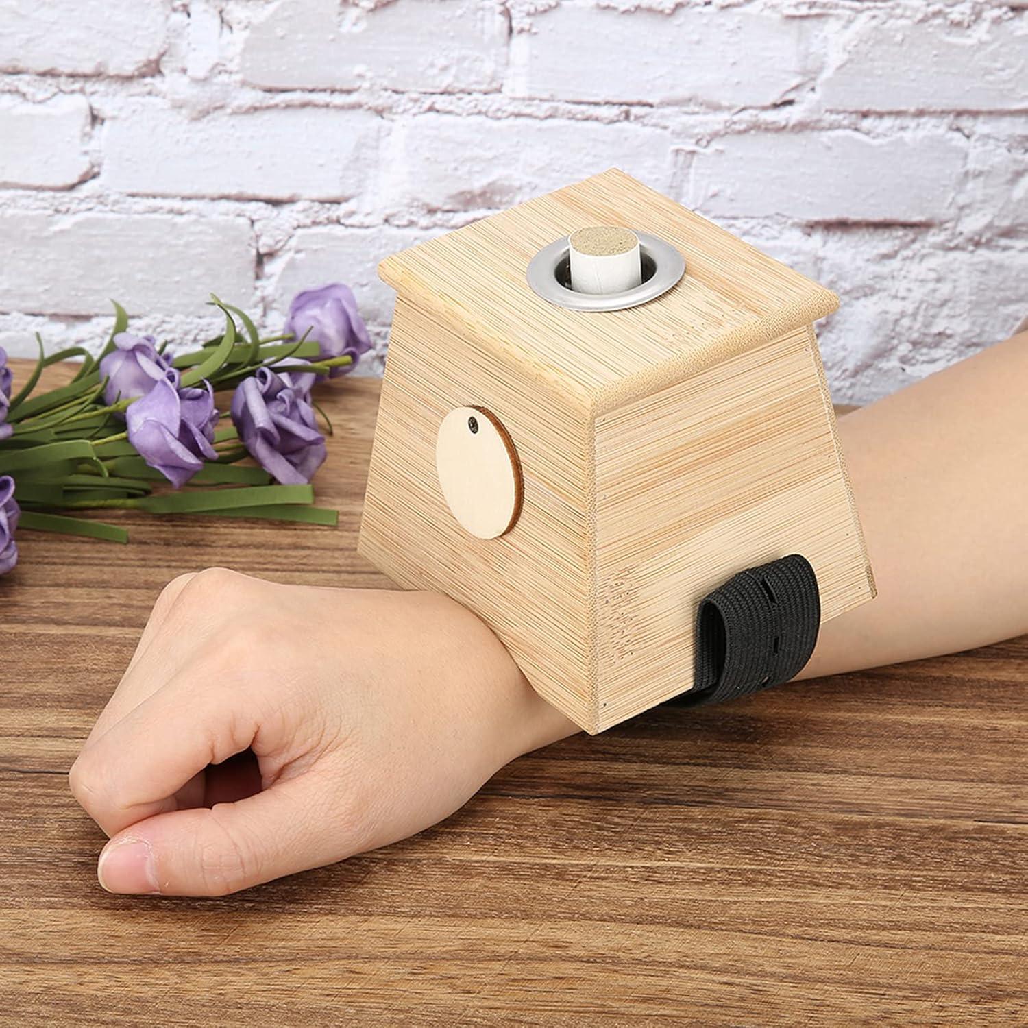 Buy Bamboo Moxa Box | Single Hole Moxibustion Burner & Acupuncture Tool ...