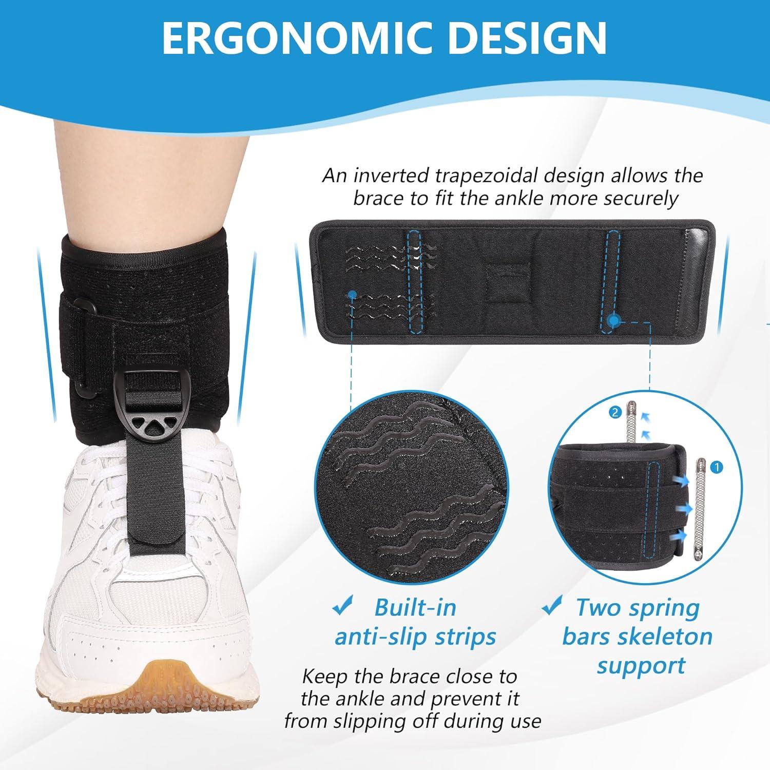 Joingood Footy Orthosis for Walking with Shoes | Adjustable AFO Foot ...