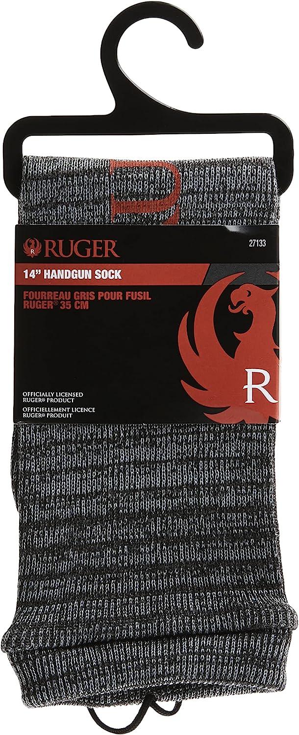 Allen Ruger Grey Silicone-Treated Handgun Sock | Knit Gun Sleeve | Buy ...