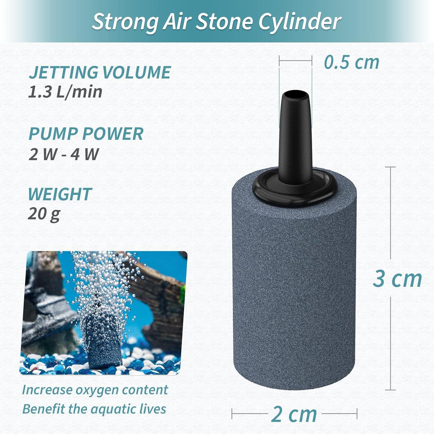 Buy Pawfly 3cm Airstone Cylinder Diffuser - Ideal for Nano Air Pumps ...