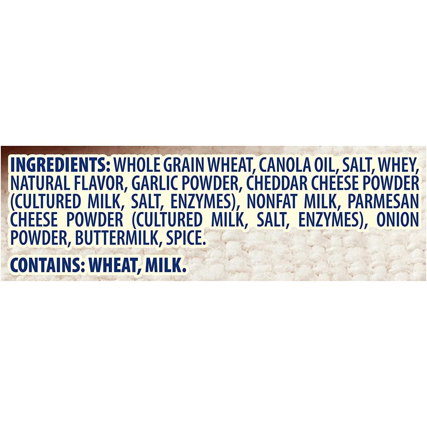 Triscuit Thin Crisps Parmesan Garlic Crackers 7.1 oz - Whole Grain ...