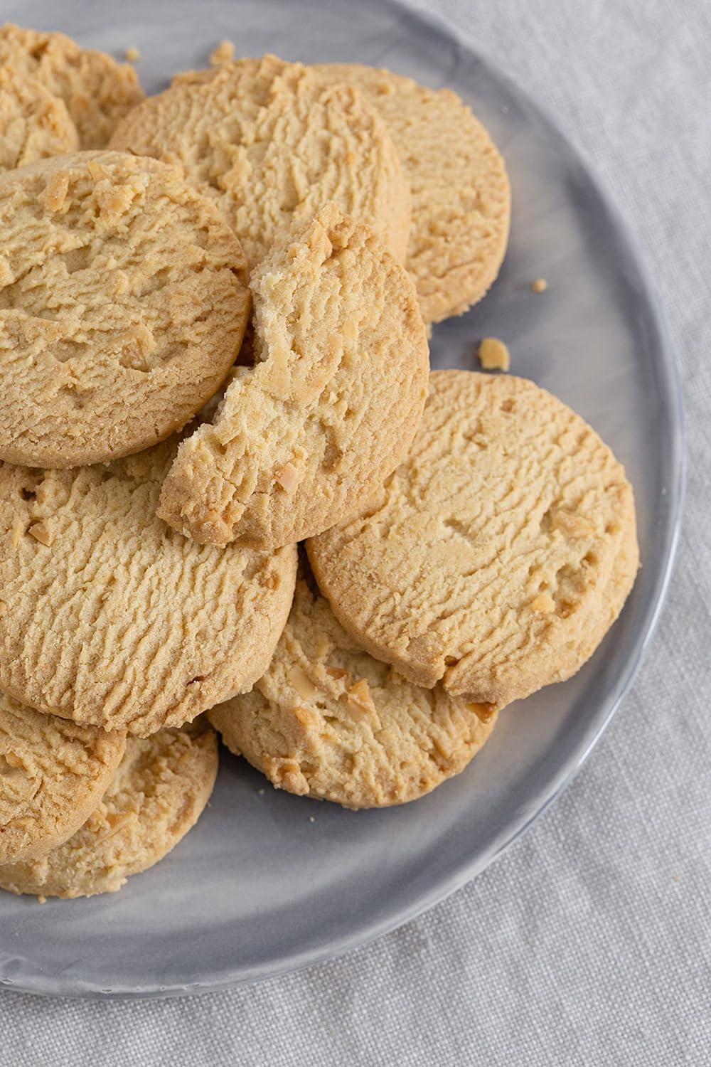 Walkers Shortbread Almond Rounds Traditional Pure Butter Scottish ...