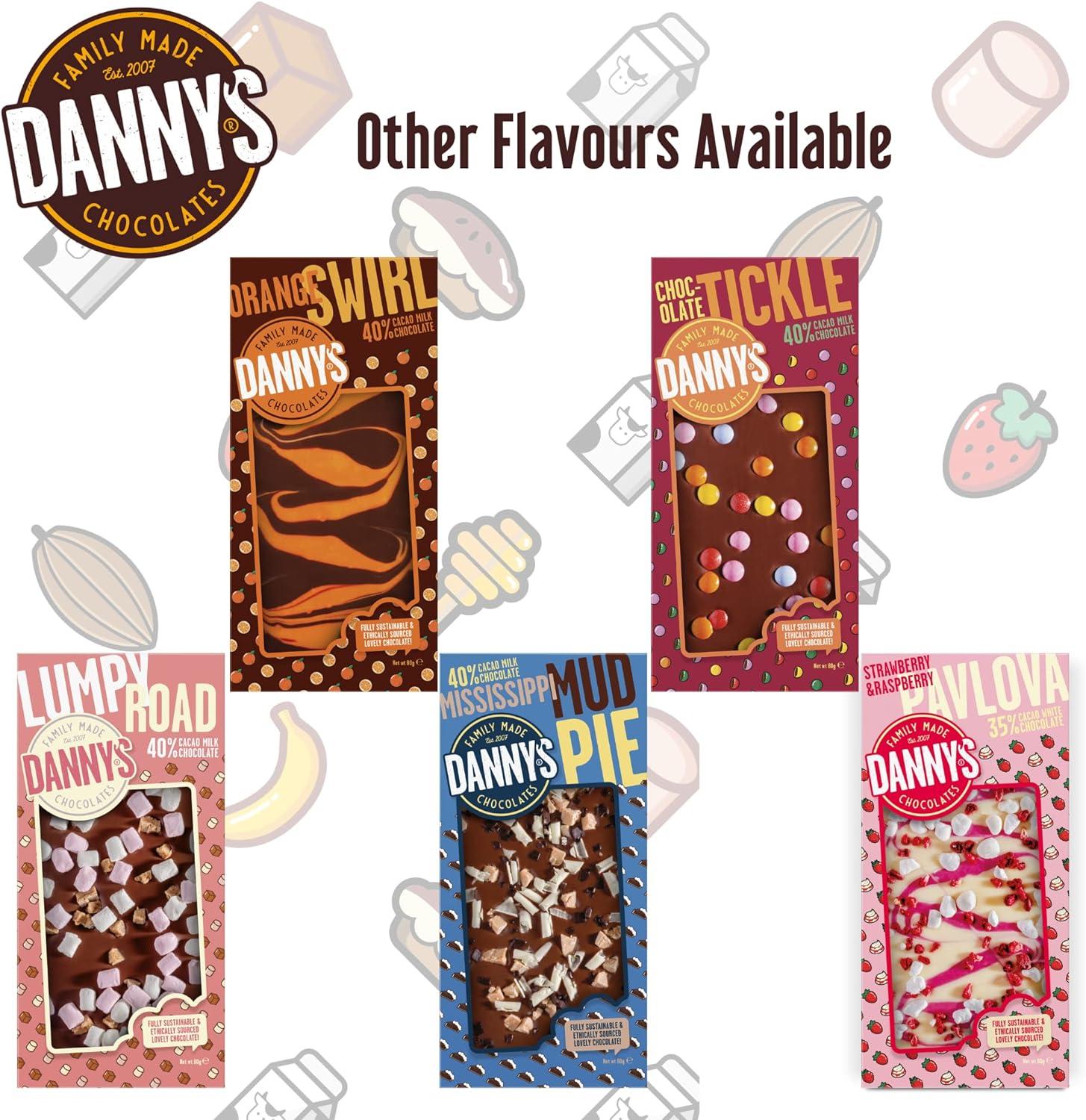 Danny's Chocolates Pick & Mix White Chocolate Bar - 3 x 80g Multipack ...