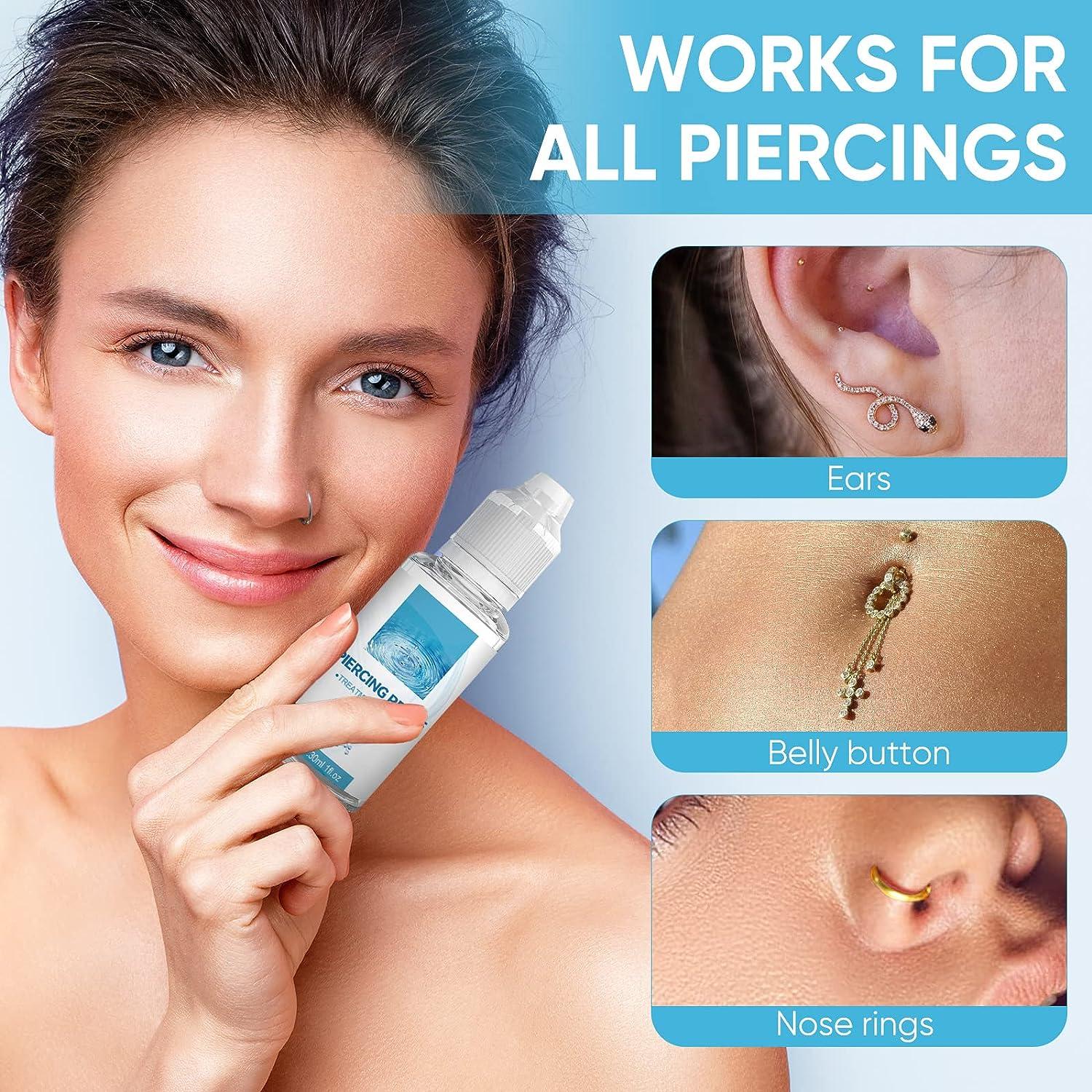 Keloid & Bump Treatment Drops - Piercing Aftercare for Scars, Healing ...