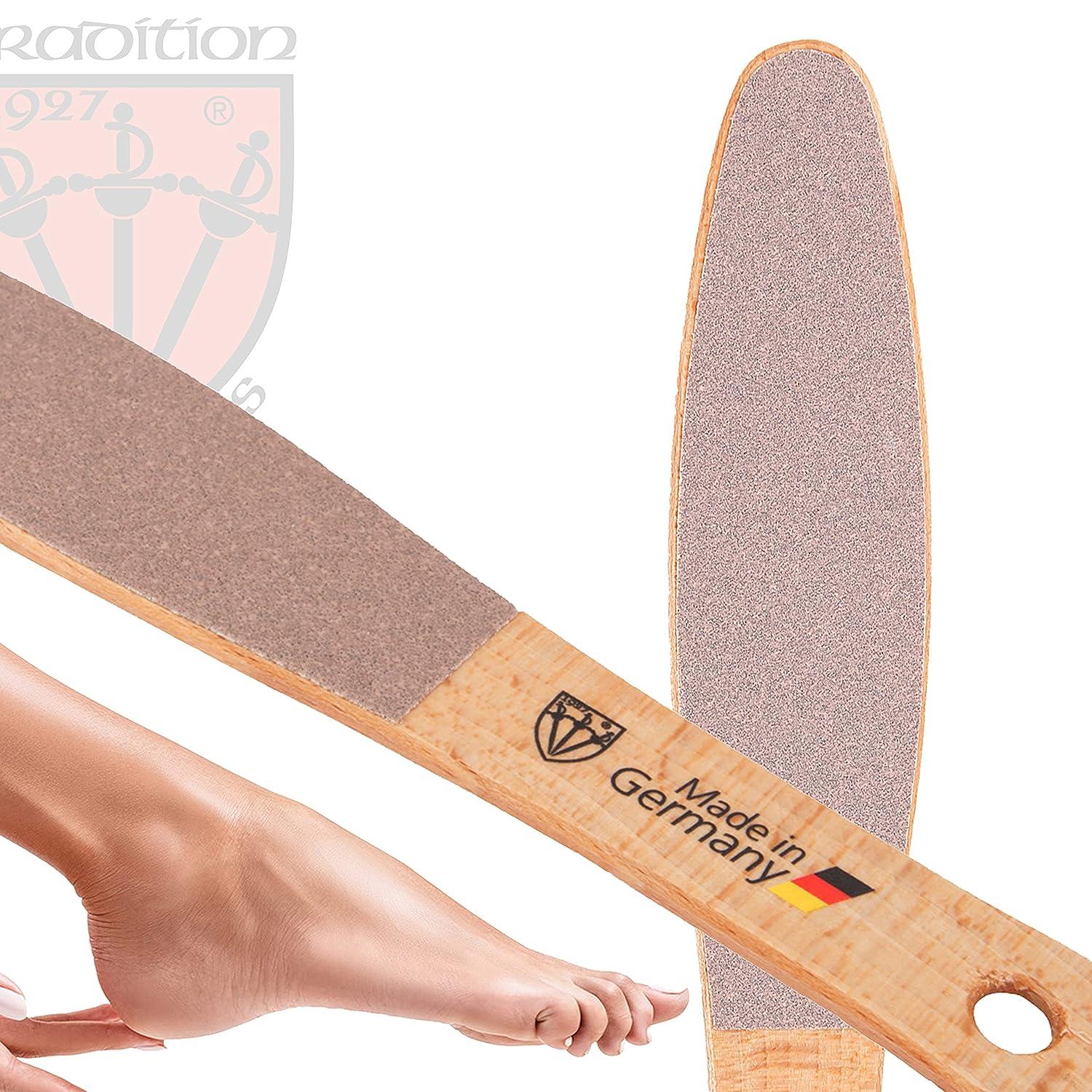 3 Swords Germany Beech Wood Dual-Sided Foot File for Effective Callus ...
