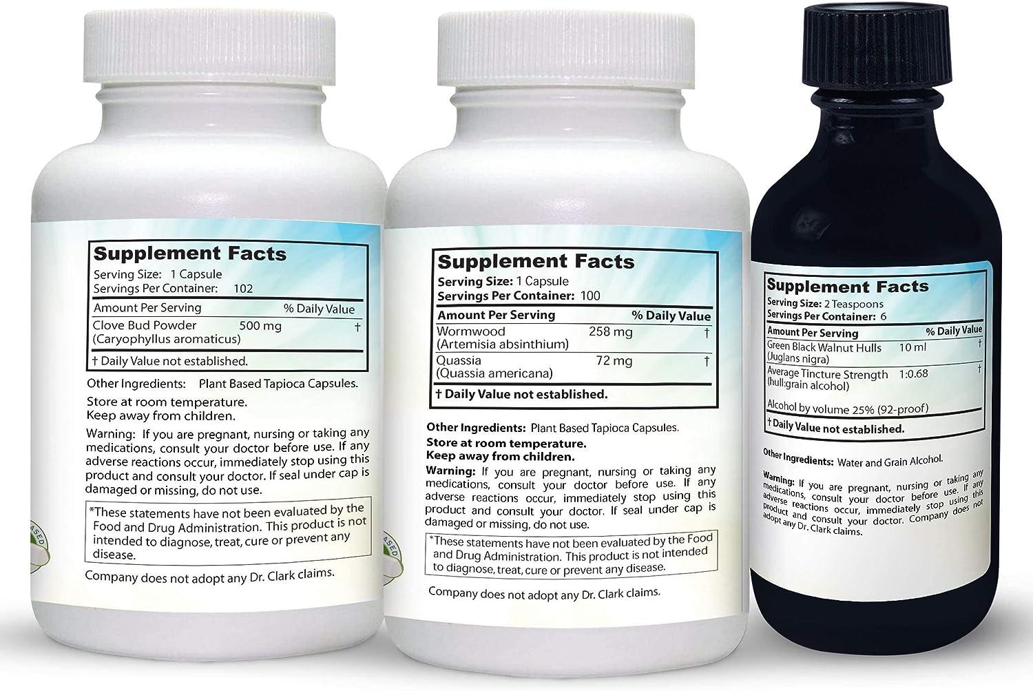 Dr. Clark Store Intestine Support & Cleanse Kit - Original Green ...