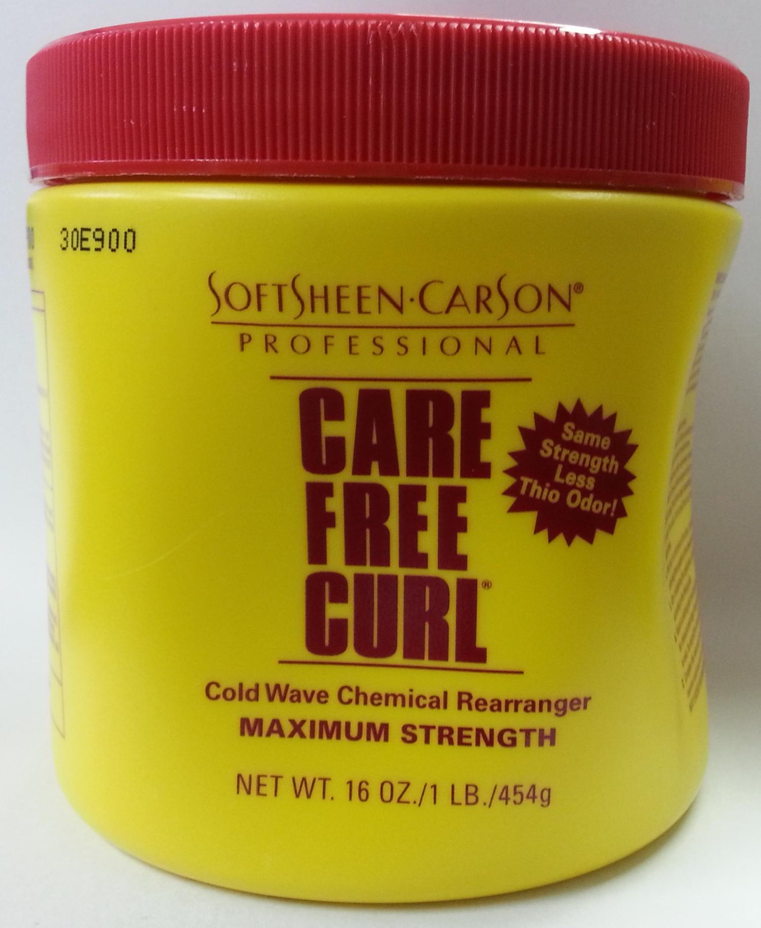 Softsheen Carson Care Free Curl Cold Wave Chemical Rearranger Maximum ...