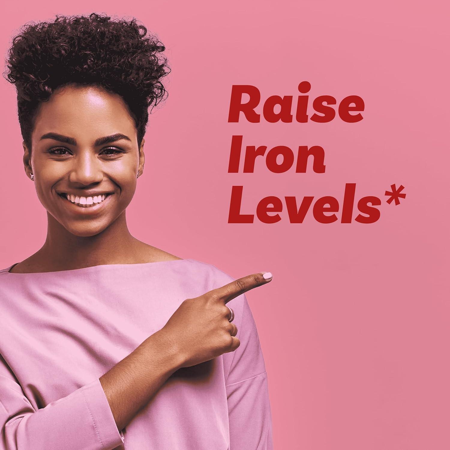 Ferrous Sulfate Liquid Iron Supplement by Llorens Care - 220mg Iron ...