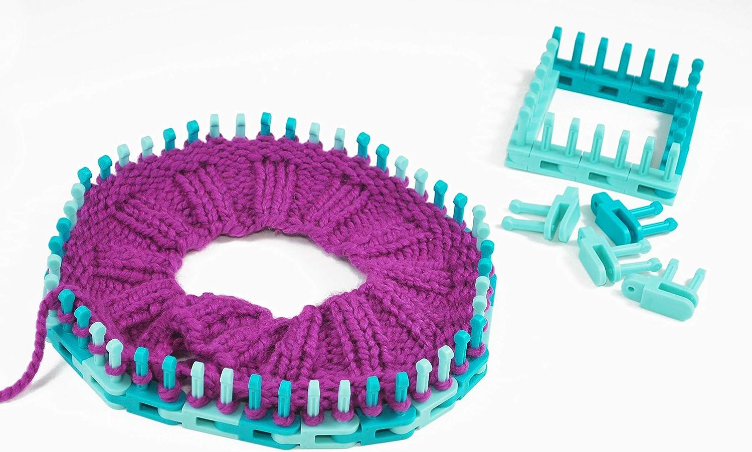 Authentic Knitting Board Flexee Chunky Loom Links - Teal & Turquoise ...