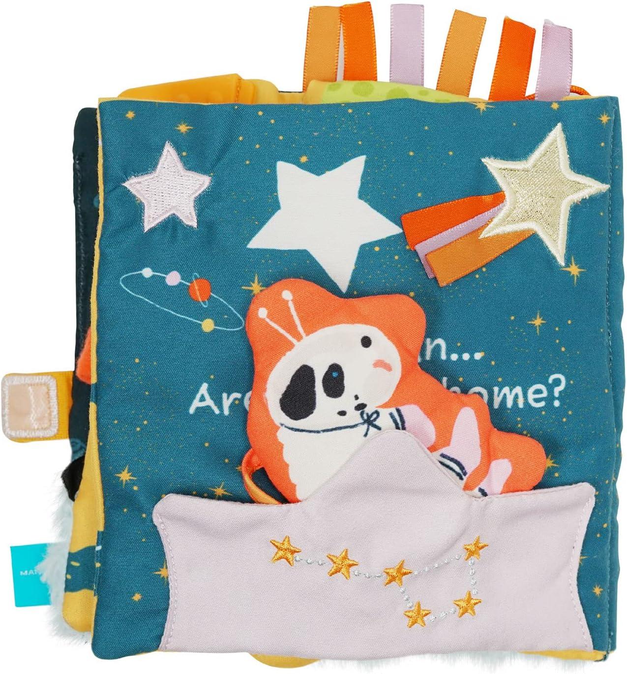 Manhattan Toy Little Rocket Soft Activity Crinkle Book for Baby ...