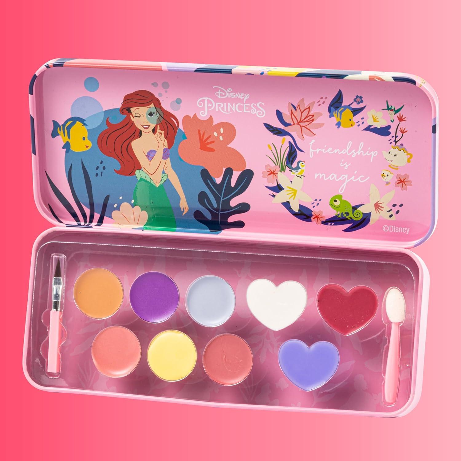 Lip Smacker Disney Princess Adventure Color Tin Lips and Face Makeup ...