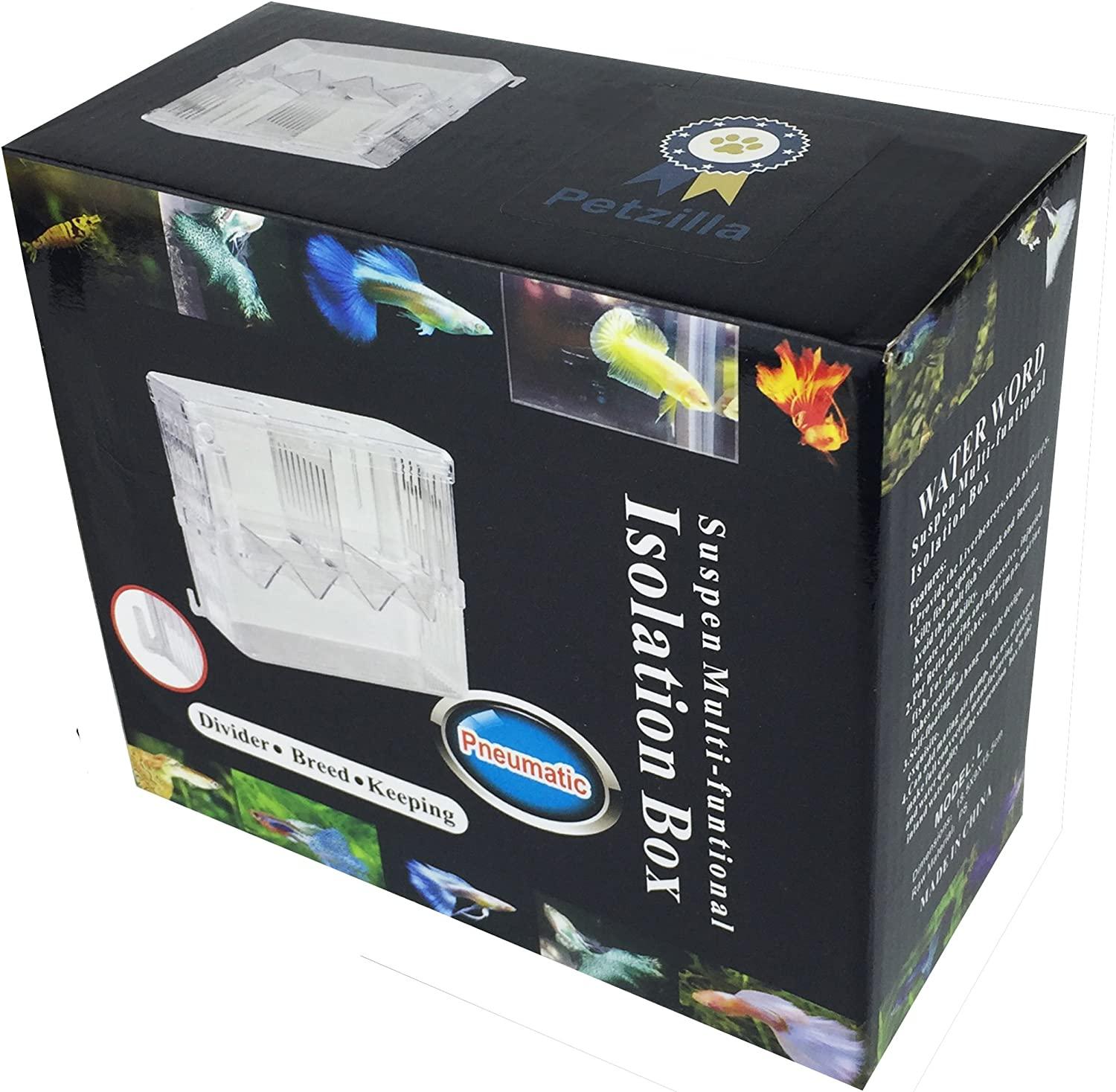 In-Tank Aquarium Breeder Box | Fish Hatchery Incubator with Acrylic ...