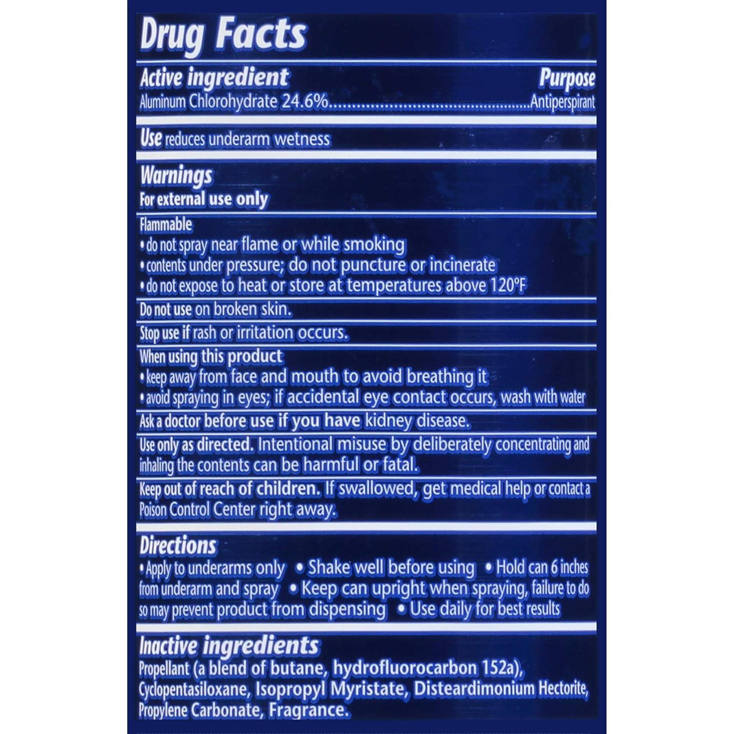 Arrid XX Dry Ultra Fresh Antiperspirant & Deodorant Spray 6oz - Pack of ...