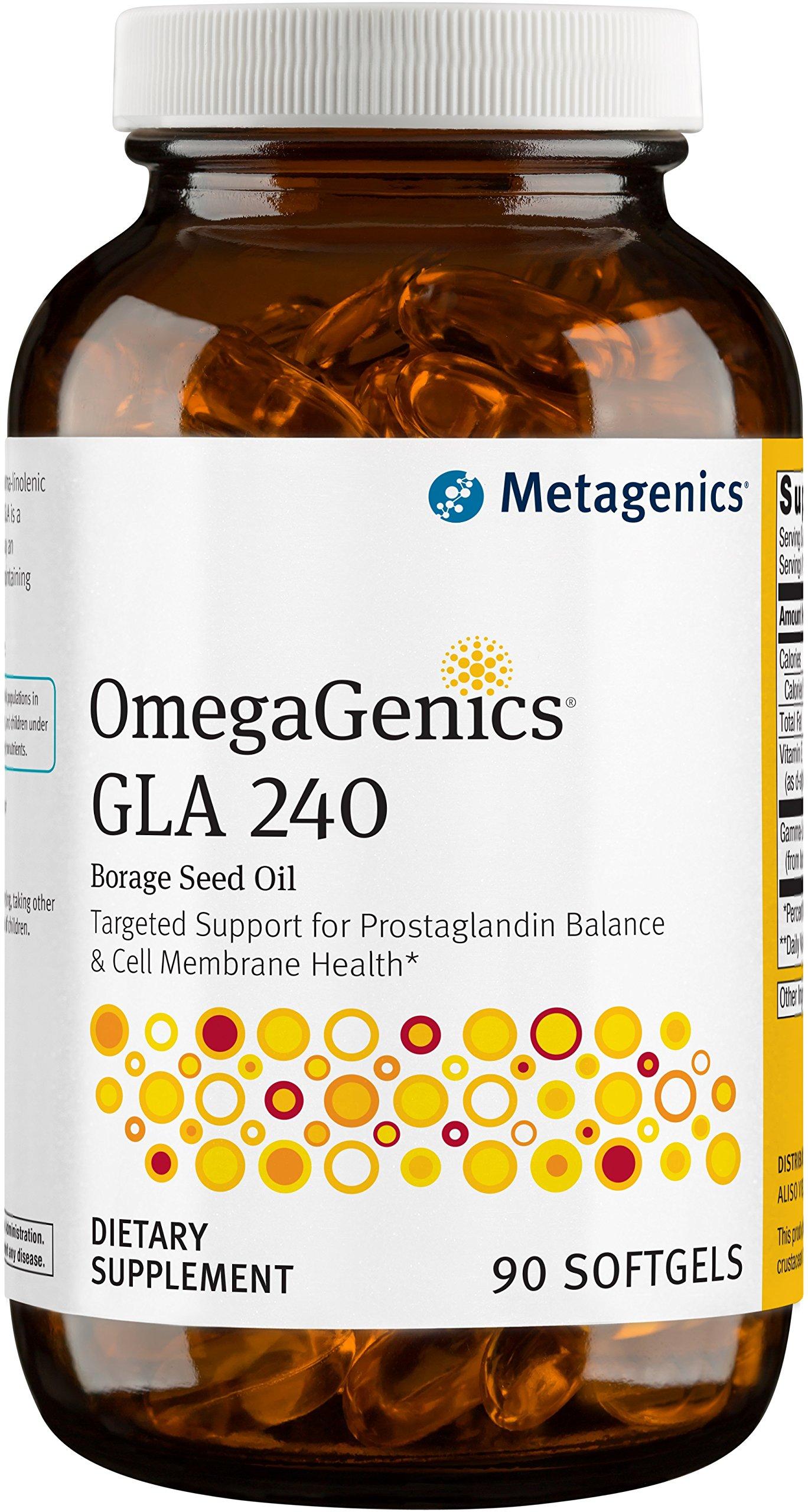 Metagenics OmegaGenics GLA 240 - 90 Count | Essential Fatty Acid ...