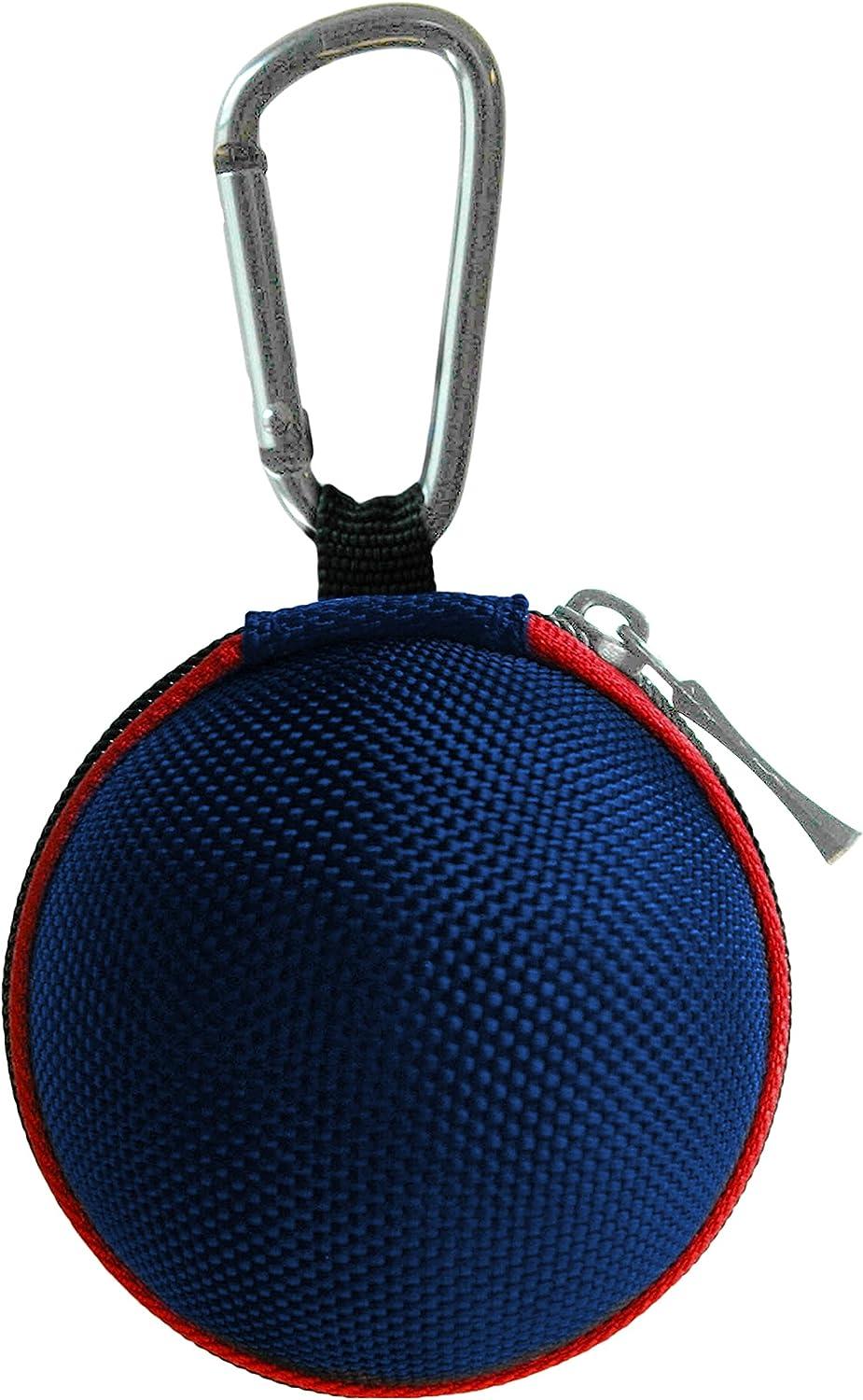 Ballsak Sport Red/White/Blue Clip-on Cue Ball Case - Attach Cue Balls ...