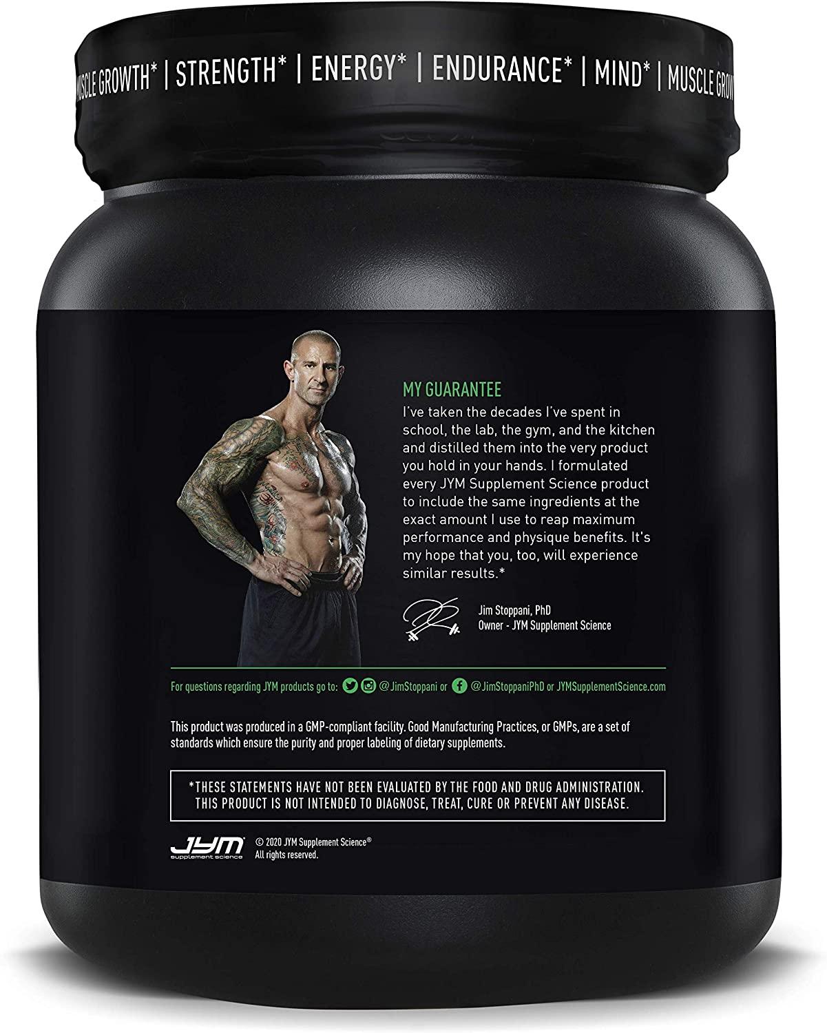 JYM Supplement Science Pre Jym Black Cherry 30 Count - Premium Workout ...