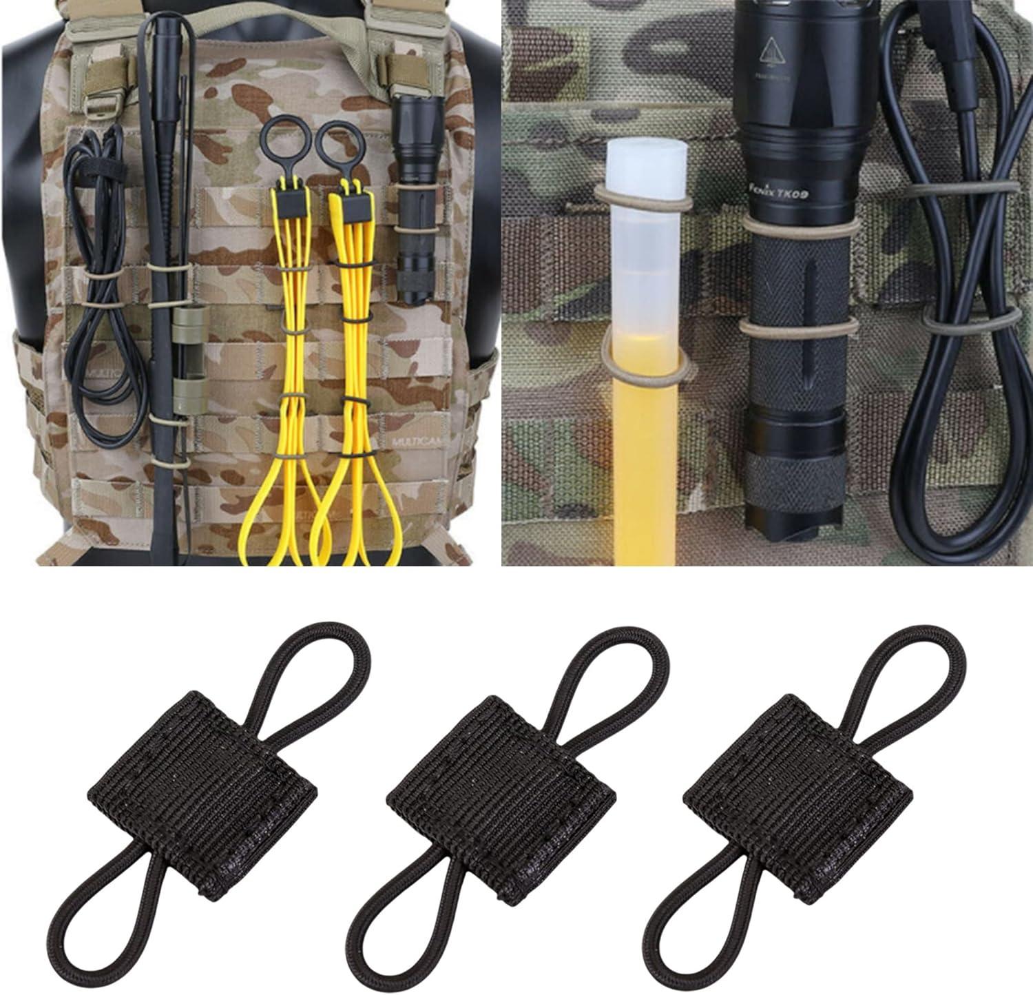 12-Piece Molle Pocket Buckle Set | Tactical Vest Belt Accessories ...