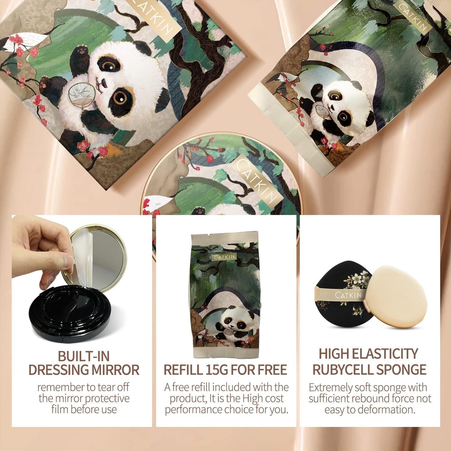 Panda Face Makeup