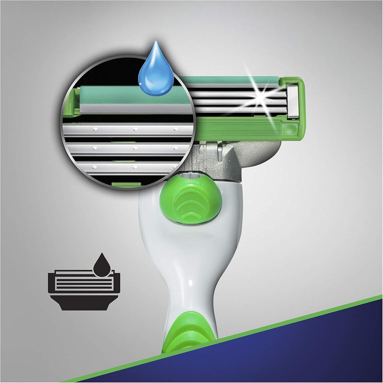 Buy Gillette Mach3 Sensitive Razor Set - 1 Razor & 2 Blades ...