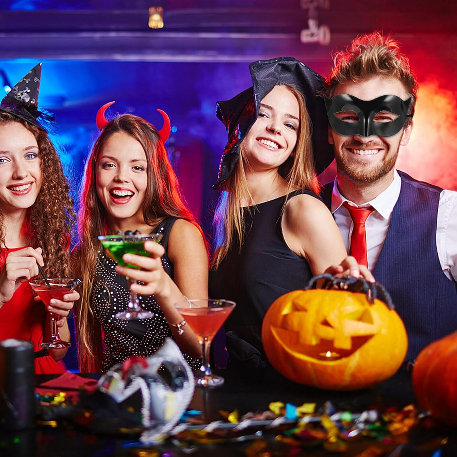 Stobok DIY Masquerade Mask - Blank Eye Masks for Halloween & Cosplay ...