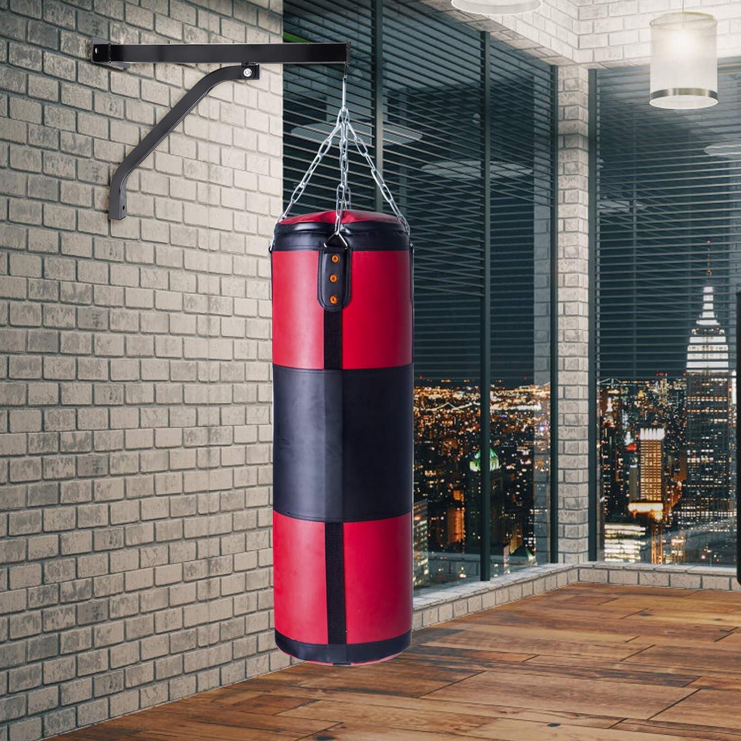 Heavy-Duty Boxing Bag Wall Holder - 100kg Capacity Punching Bag Bracket ...