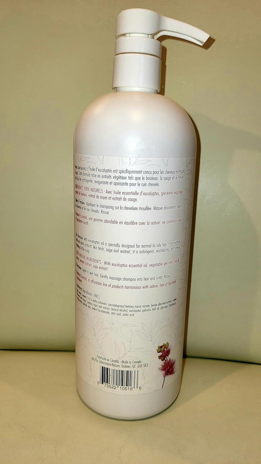 Bioplant - Eucalyptus Oil Shampoo Normal to Oily Hair (1L - 33.8oz ...