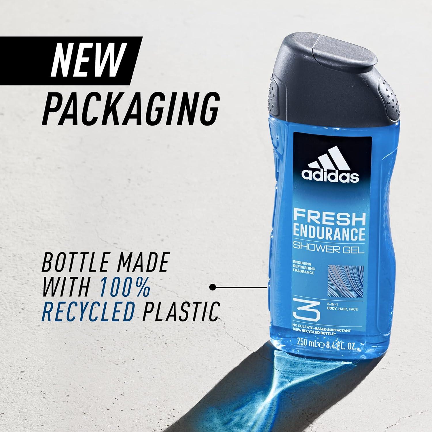 adidas adidas Fresh Endurance 3-in-1 Body Wash for Body Hair and Face ...