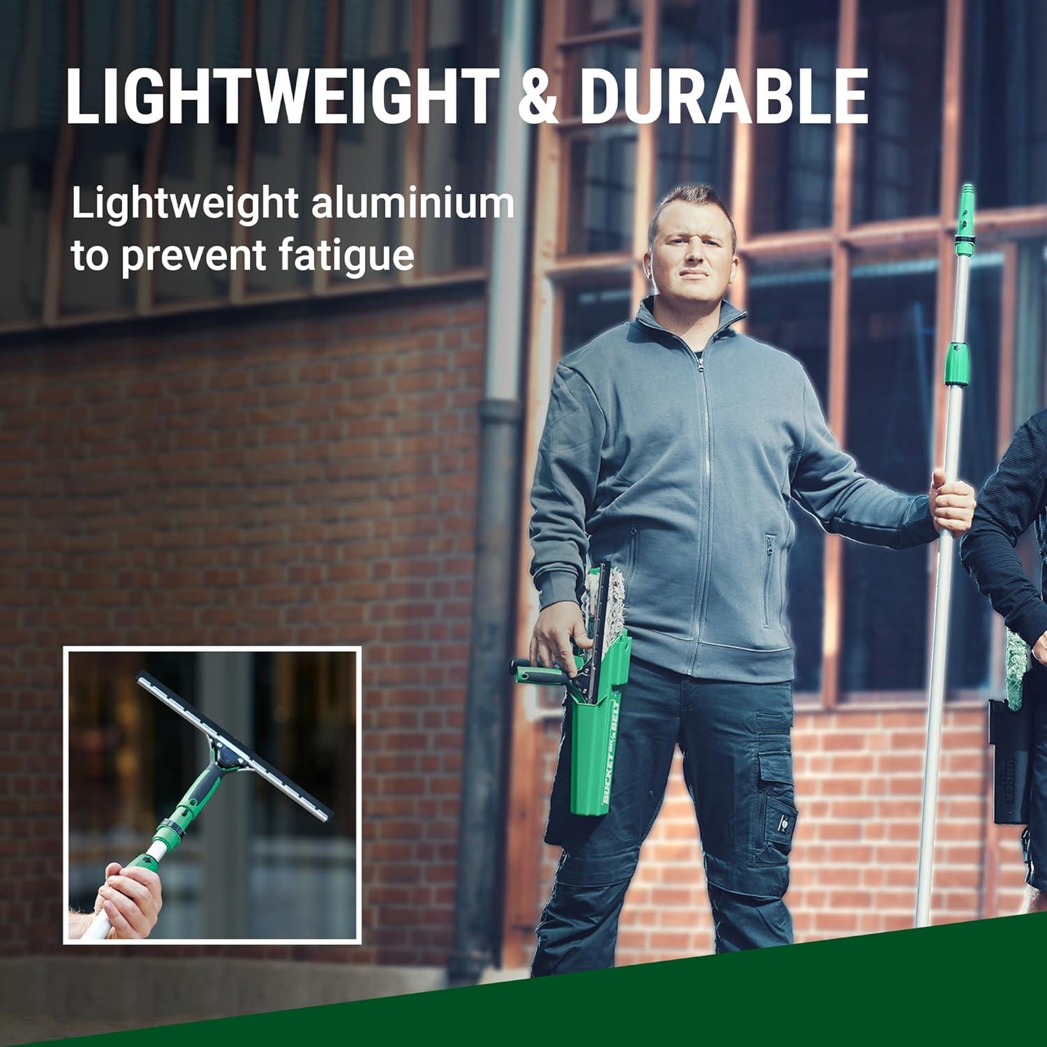 Unger EZ120UNGER OptiLoc Telescopic Window Cleaning Pole / Multi-Use ...