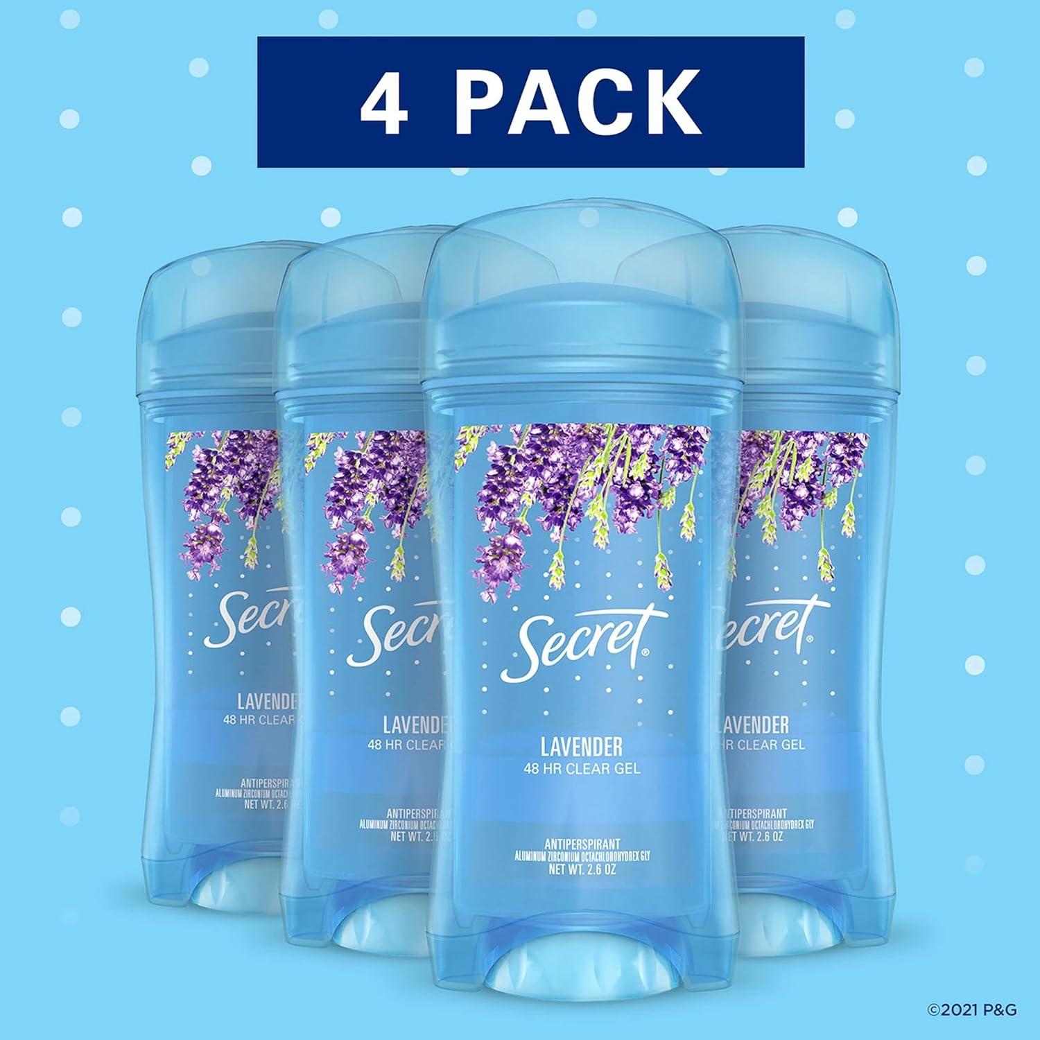 Secret Luxe Lavender Invisible Solid Deodorant 2.6 oz - Pack of 4 | Buy ...
