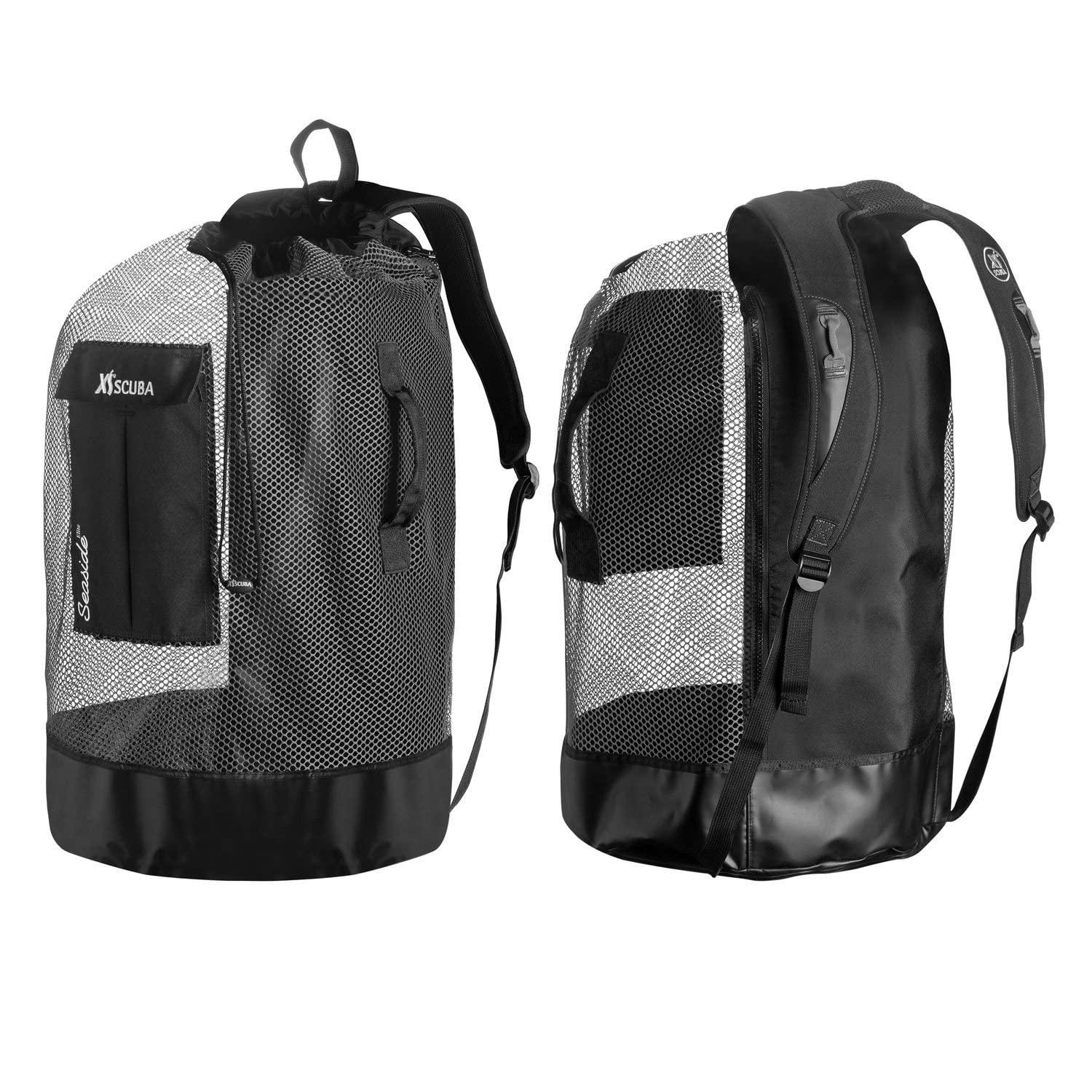 XS Scuba Seaside Elite Mesh Backpack in Black - Durable and Stylish ...