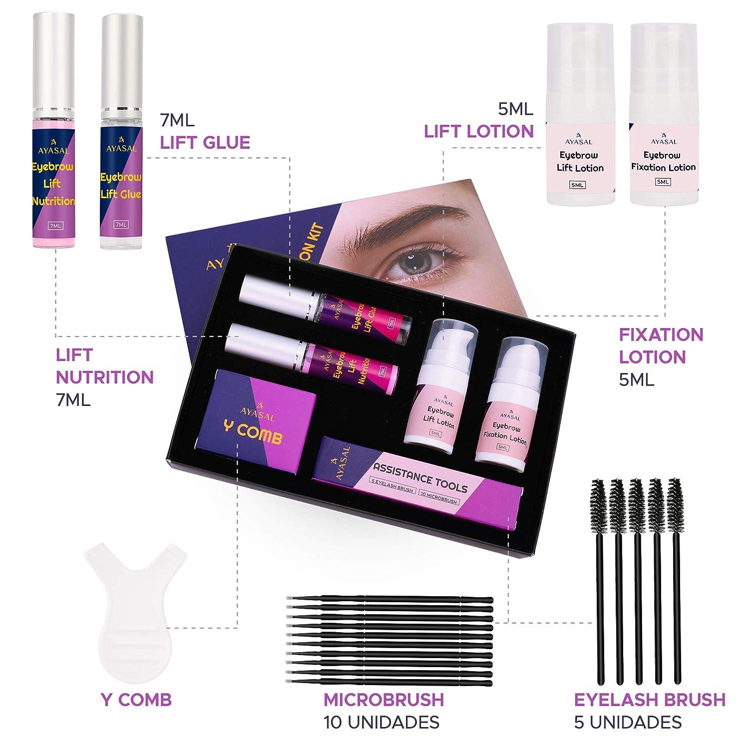 Professional Eyebrow Lamination Kit | DIY Brow Lift at Home | Instant ...