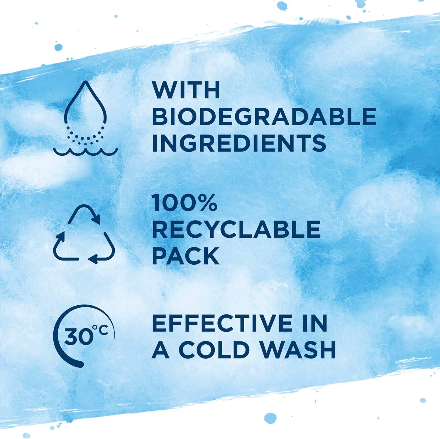 Persil Non Bio Washing Powder 100% recyclable pack for stain removal ...