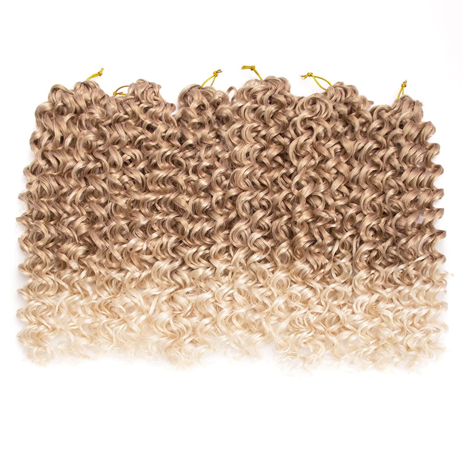 GoGo Curl Crochet Hair 18inch Ombre Deep Wave Synthetic Twist Braid ...