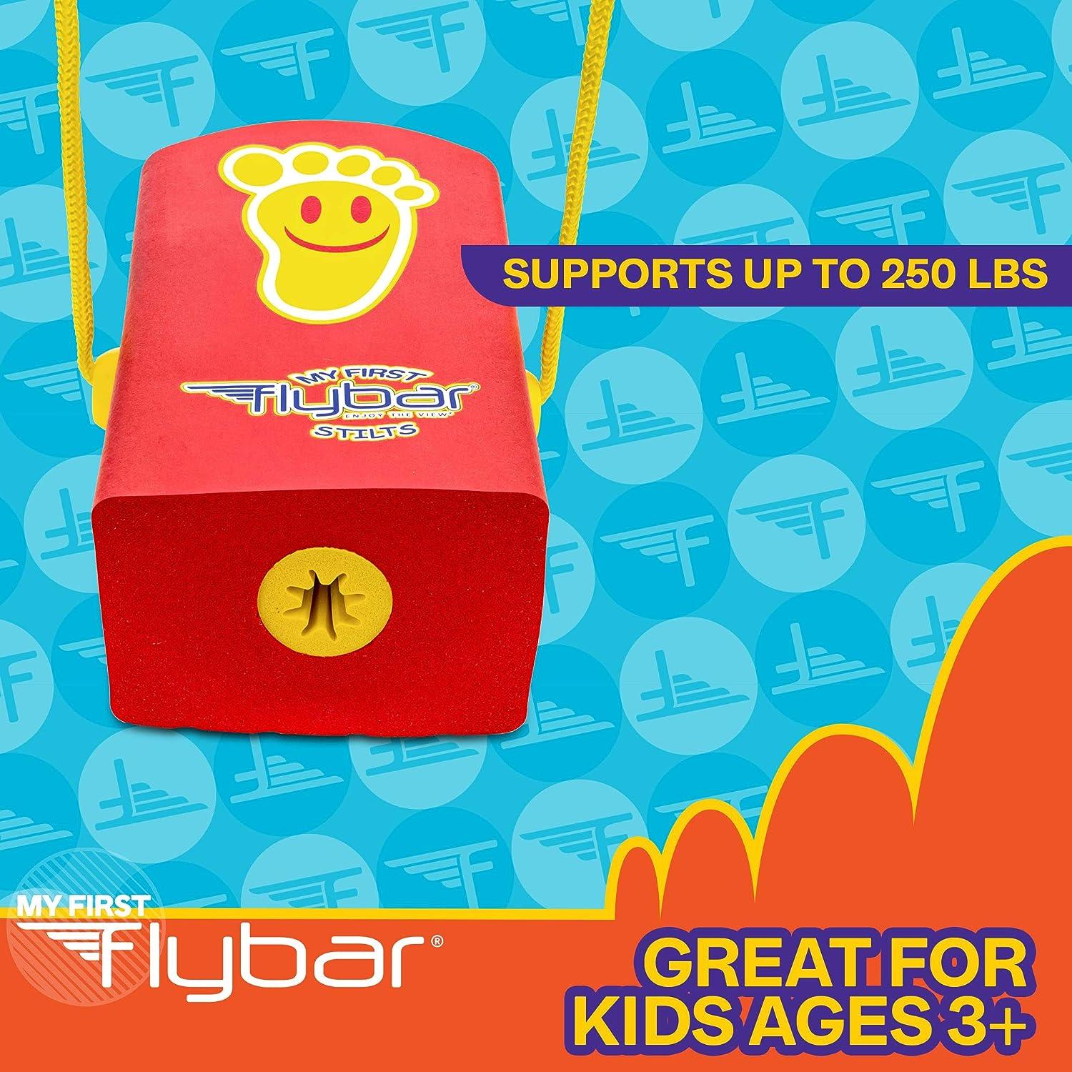 Flybar My First Kids Stilts | Soft Foam Pogo Steppers for Ages 3 & Up ...