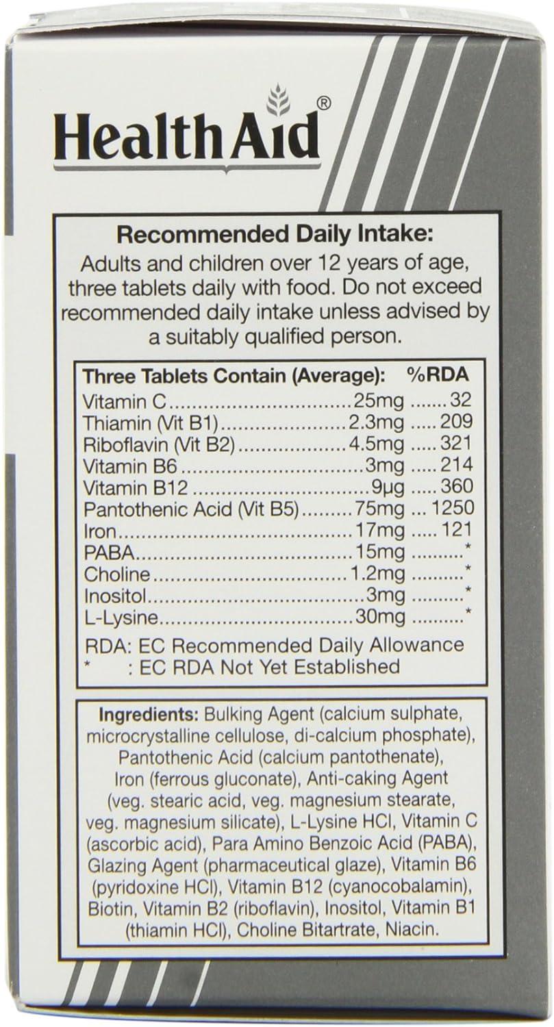 HealthAid Iron Formula Plus - 100 Vegetarian Tablets | Buy Now with ...