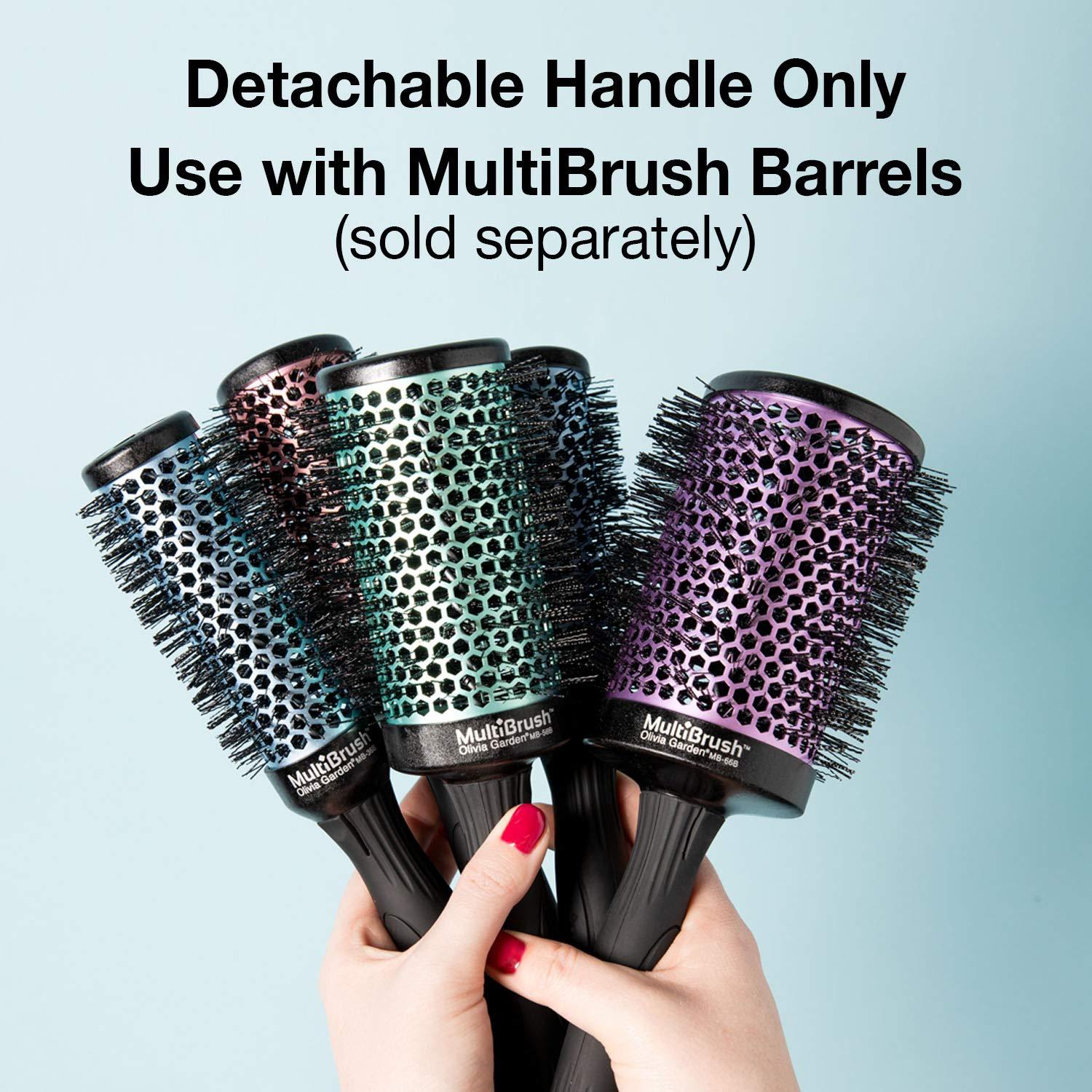 Olivia Garden MultiBrush Detachable Thermal Styling Hair Brush - Non ...