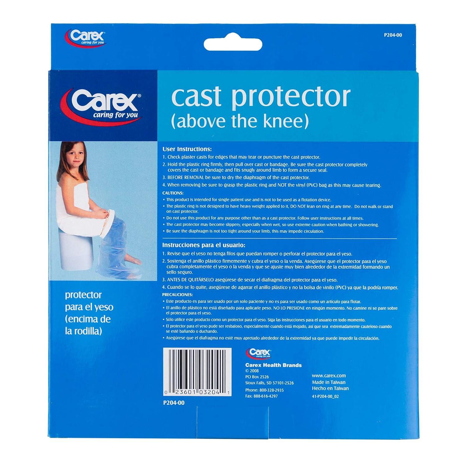 77315 Carex Above The Knee Cast Protectors - Durable & Comfortable ...