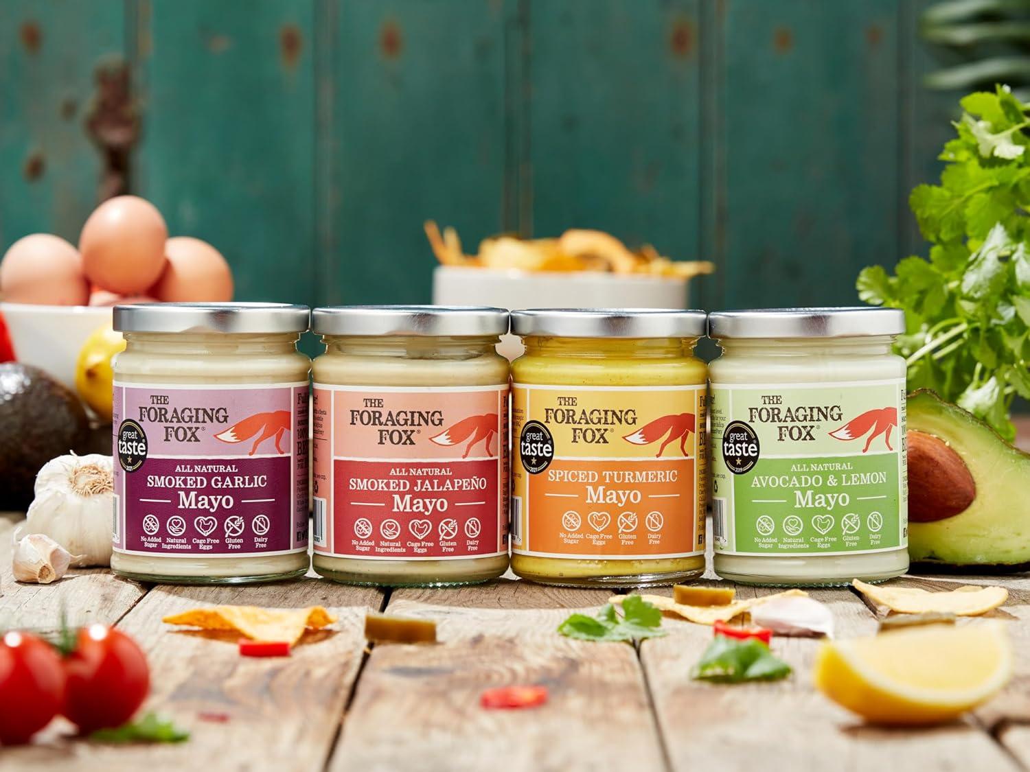 The Foraging Fox | No Added Sugar Gluten Free Avocado & Lemon Mayo 6 x ...