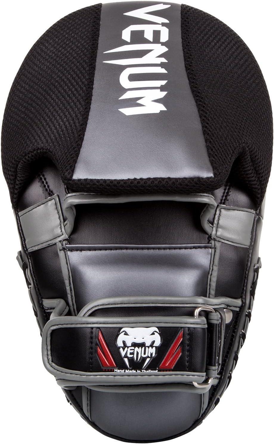 Venum Elite Big Focus Mitts - Black/White - One Size