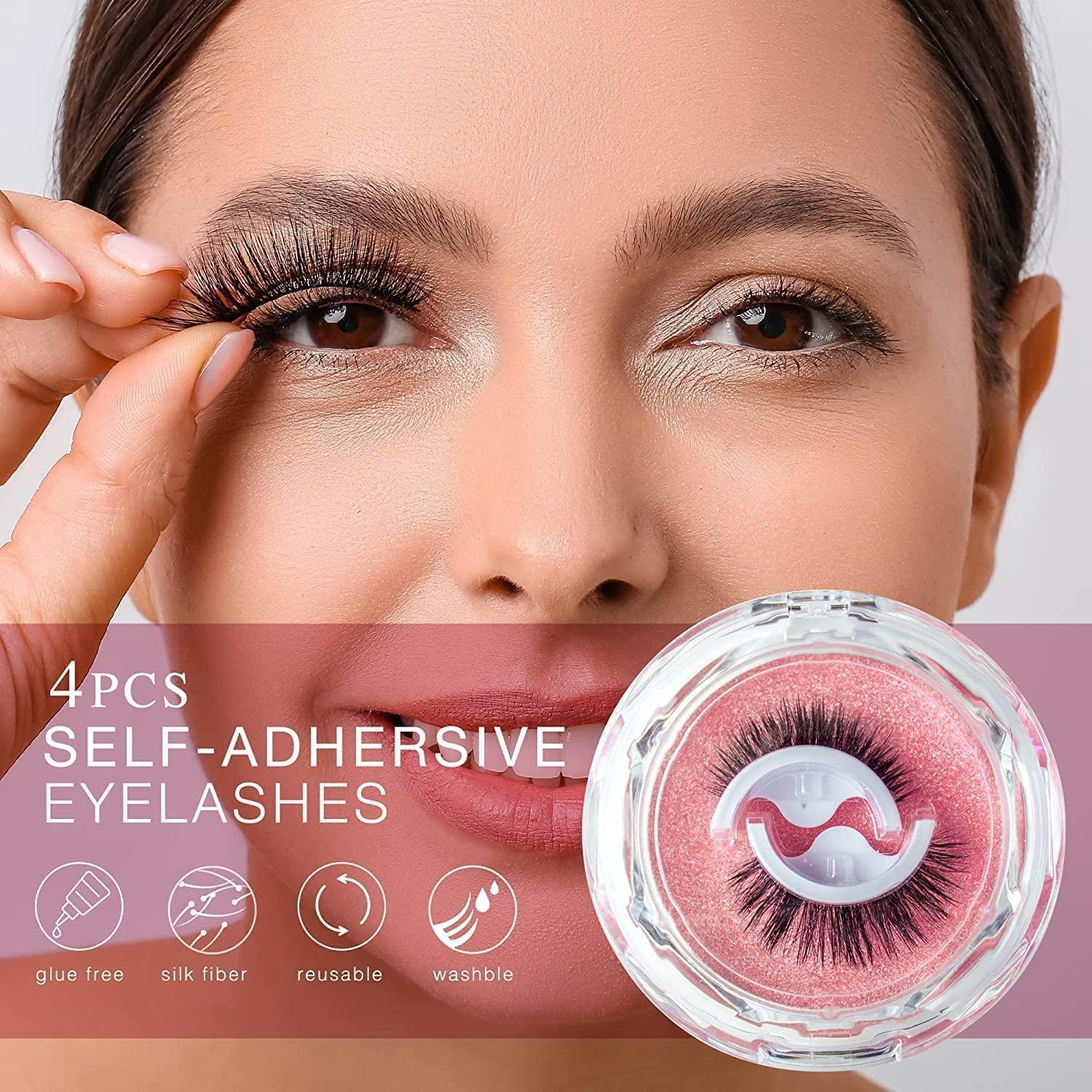 self stick eyelashes